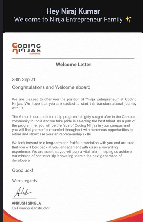 Niraj Kumar On Linkedin Codingninjas