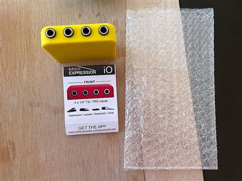 Midiexpression Io 4 Input Pedal Midi Interface 2021 Yellow Reverb