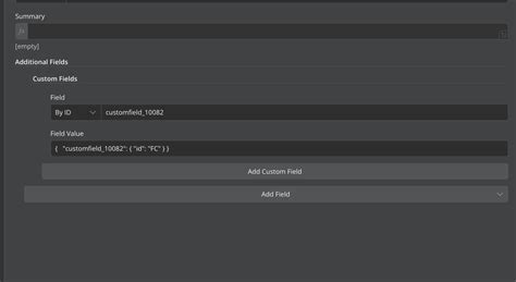 Unable To Set Custom Dropdown Field When Creating Jira Issue In N8n