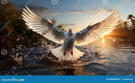Holy Spirit Arriving Generative Ai Stock Illustration Illustration
