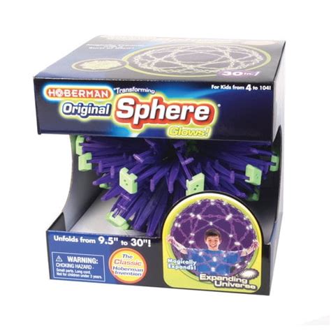 Hoberman Original Transforming Sphere Glow