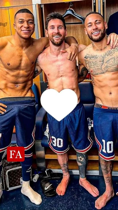 Messi Mbappe Neymar 😍 Female Soccer Players Mens Soccer Teams