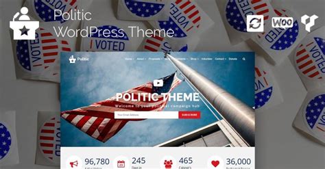 Visualmodo Wordpress Themes And Plugins On Linkedin Politic Wordpress