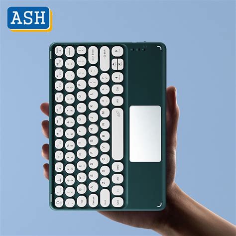 Inch Mini Touch Bluetooth Magnetic Keyboard Rechargeable Wireless Keyboard For IPad Mini