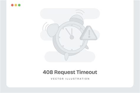 Premium Vector Request Timeout