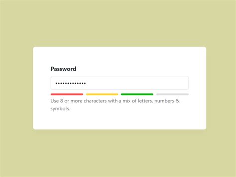Bootstrap 5 Password Strength Meter — Codehim