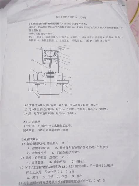 曲柄连杆机构的概述与组成详解