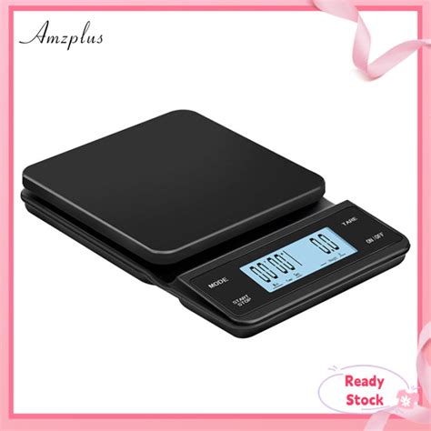 Coffee Scale Barista Scale High Precision Espresso Scale Lcd Hd Digital Display 1g Precise