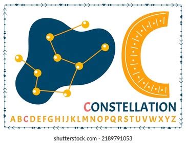 Educational Cartoon Illustration Letter C Alphabet Stock Vector Royalty Free 2189791053