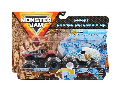 Monster Jam Trucks 1 64 Yeti vs Northern Nightmare набір машинок що