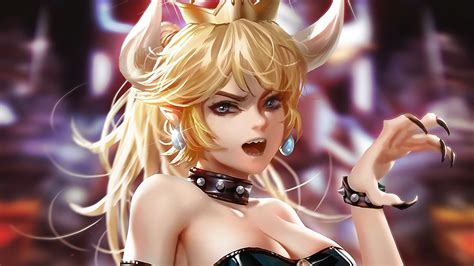 Bowsette Wallpaper Hd W796 4k Wallpaper