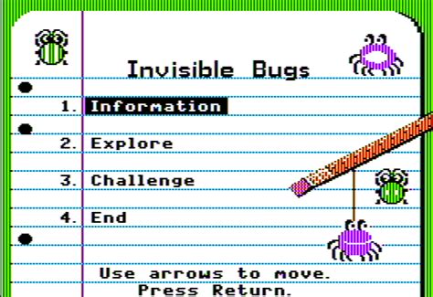 download invisible bugs apple ii my abandonware