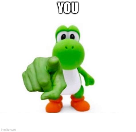 Pointing Yoshi Imgflip