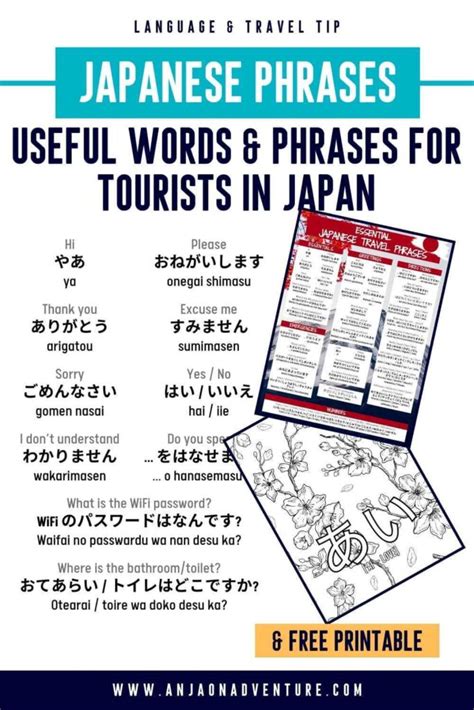 73 Essential Japanese Travel Phrases For Tourists Visiting Japan
