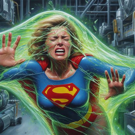 Supergirl Trapped In A Deadly Cocoon By Sonofkrypton1978 On Deviantart
