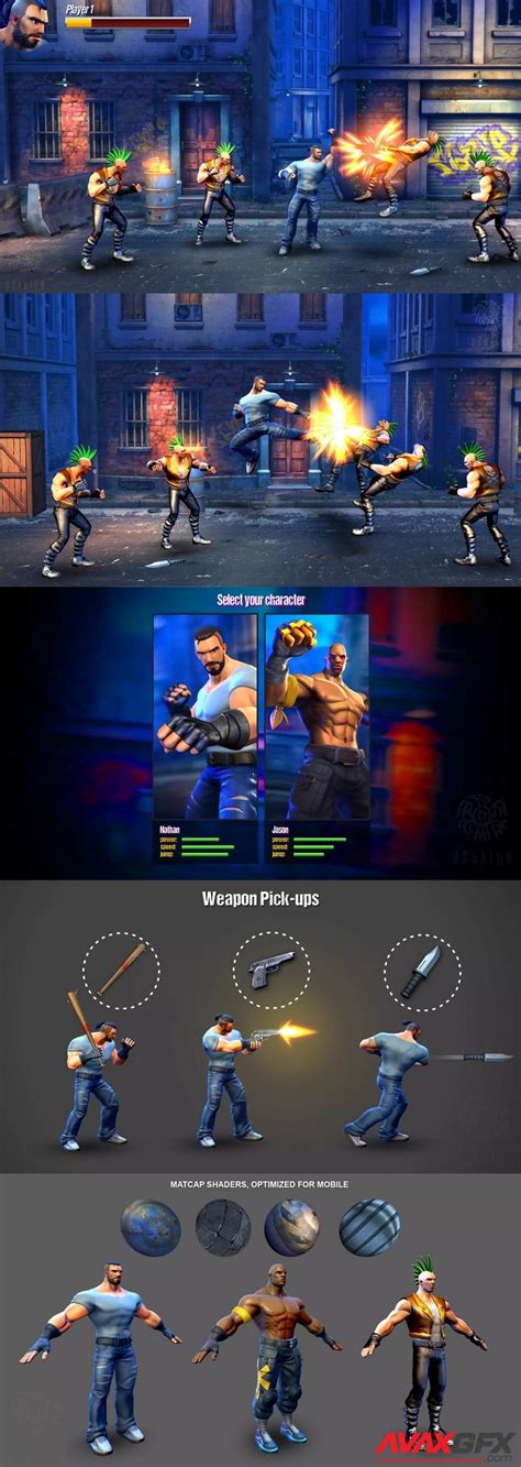 beat em up game template avaxgfx