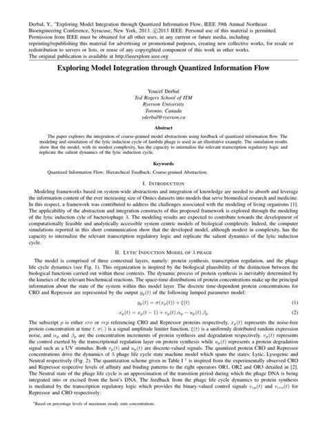 Exploring Model Integration Through Quantized Information Flow