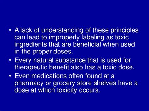 PPT DOSAGE TOXICITY PowerPoint Presentation Free Download ID