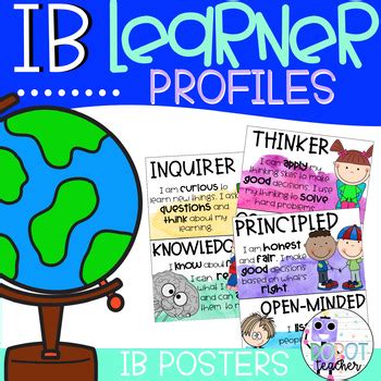 IB PYP Learner Profile Posters Watercolor By Robot Teacher TPT
