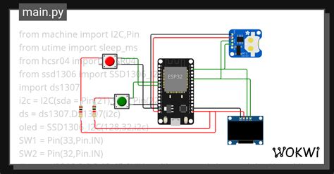 นาฬกา Wokwi ESP32 STM32 Arduino Simulator