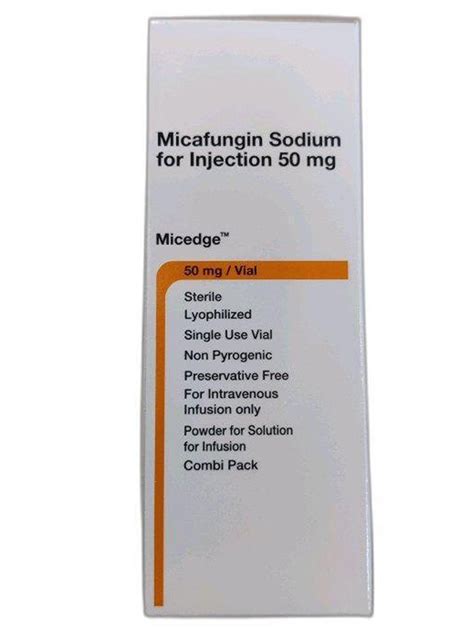 Lyophilized Powder Micafungin Sodium Injection For Clinical At ₹ 4000