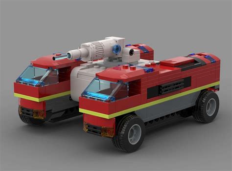 Lego Moc Experimental Fire Engine By Asphalt Arsenal Rebrickable