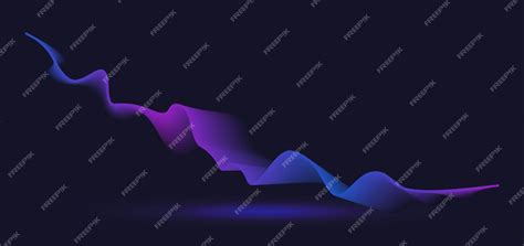 Free Vector Abstract Motion Wave Line Gradient Line Background Vector Design