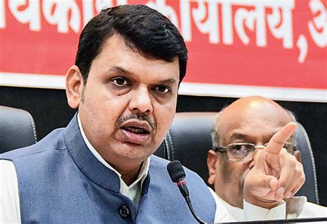 Fadnavis Meets Amit Shah In Delhi Amid Bjp Sena Tussle Telegraph India