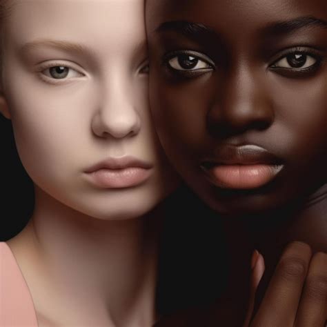 Premium Ai Image Social World Problem Discrimination Racism Ethical