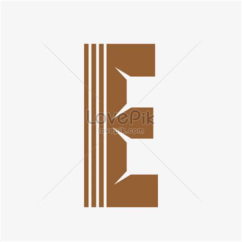 크리 에이 티브 오목 글꼴 문자 E Png 일러스트 무료 다운로드 Lovepik