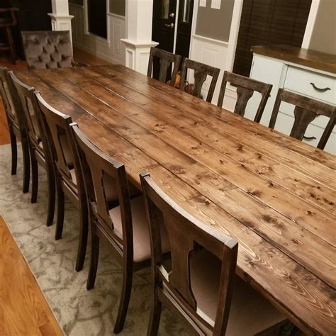 long farmhouse table large farm table rustic table custom farm table dining room table barn