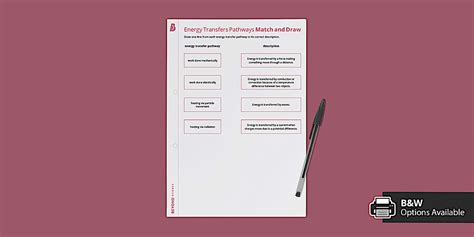 Energy Transfer Pathways Match And Draw Science Beyond