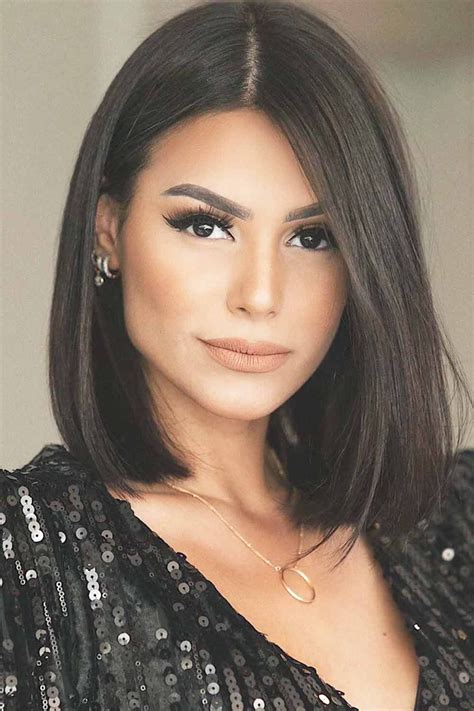 48 Amazing Ideas For Long Bob Haircuts Thick Hair Styles Bob