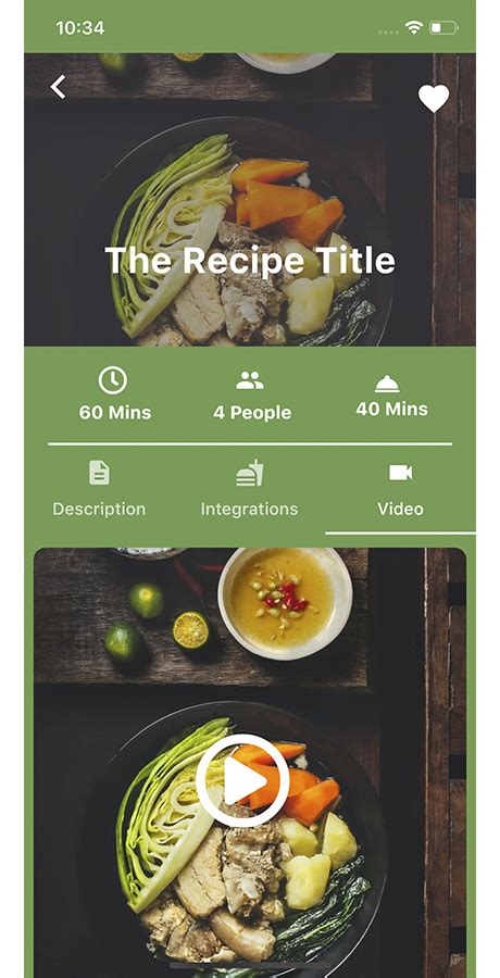 Recipe Flutter Application Ios And Android By Coodes Codecanyon