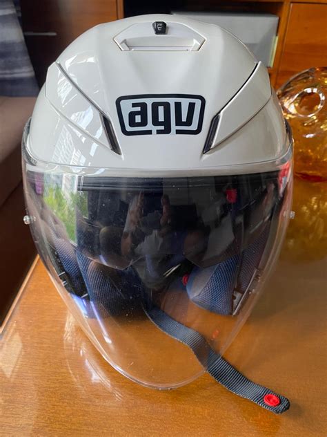 AGV k5 helmet, Motorcycles, Motorcycle Apparel on Carousell