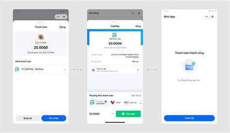 Createorder Zalo Mini App
