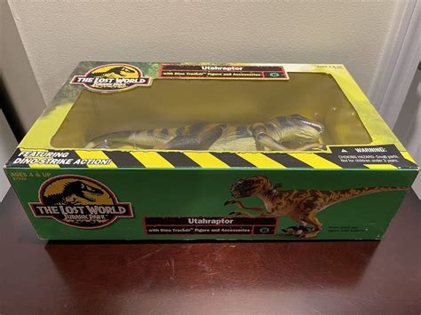 Mavin Jurassic Park Lost World Utahraptor Kenner Sealed Mib Rare Hard