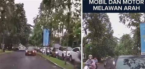 Viral Pengemudi Mobil Lawan Arah Hindari Macet Alasannya Ingin Antar