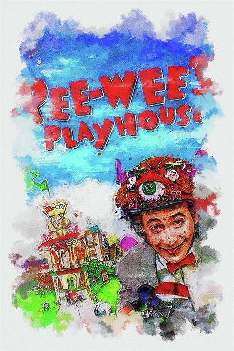 Tv Show Pee Wees Playhouse Digital Art By Garett Harold Pixels