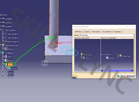 Learn How Power Copy Tool Used In Catia