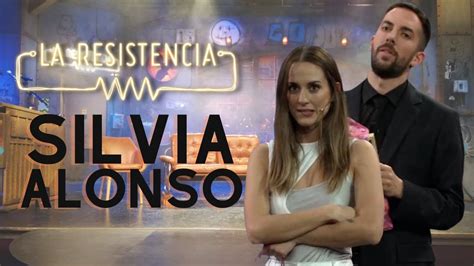 SILVIA ALONSO en LA RESISTENCIA Tensión SEXUAL Resuelta con David