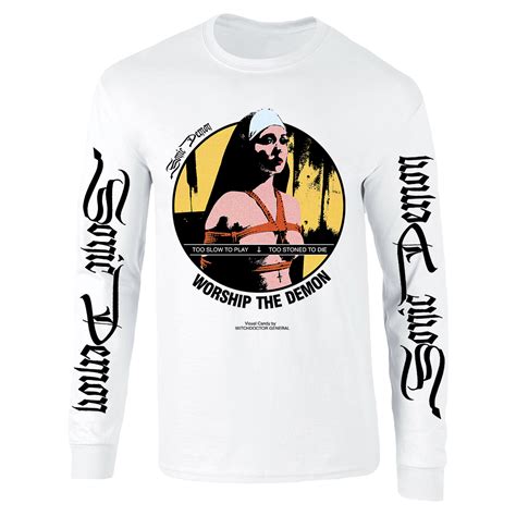 Sonic Demon Nun Longsleeve White Heavy Threads