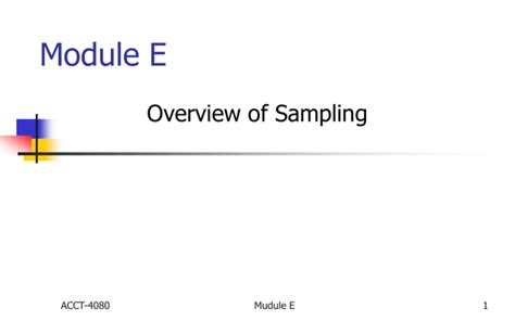 Attribute Sampling