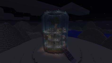 Open Large Tree Atrium In Tall Sand Dunes Map Minecraft Map