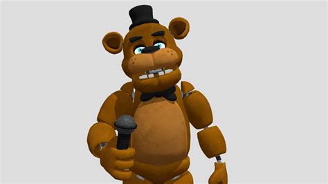 Freddy Fazbear Fnaf Ar Animations Download Free 3d Model By James