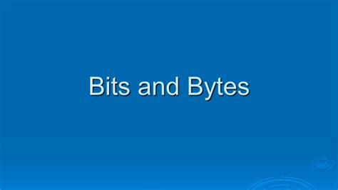 1 Byte Bằng Bao Nhiêu Bit Cách Hiểu đúng Về Byte Và Bit