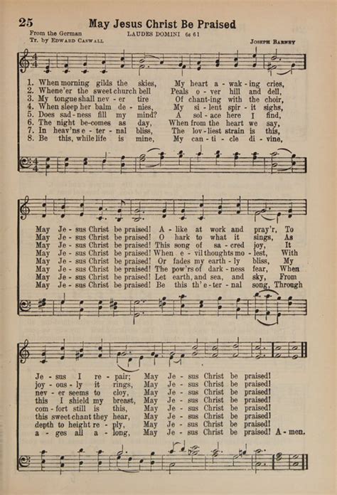 The New Cokesbury Hymnal For General Use In Religious Meetings 25