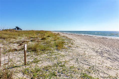 Beautiful Beach Of St George Island State Park Photograph By Florida