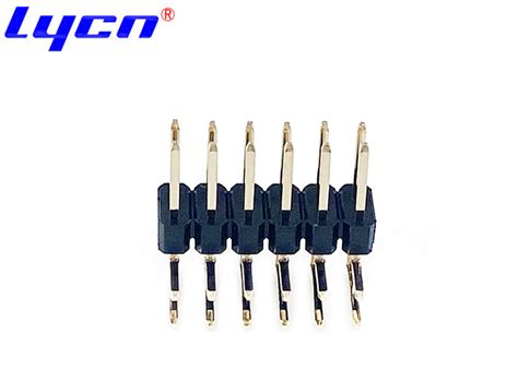 Automotive 2 54mm Smt Header Connector Cover Hat Tripe Plastic Layers