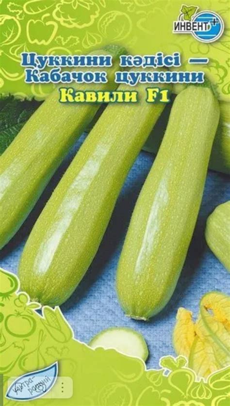 Купить Семена ИНВЕНТ кабачок Кавили F1 в кредит в Алматы Kaspi Магазин